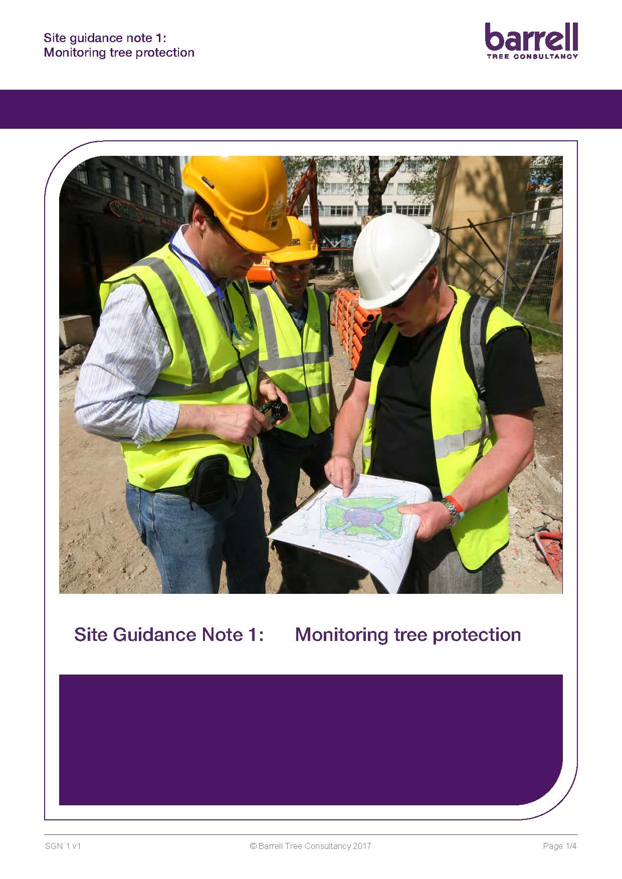 Site Guidance Note 1: Monitoring protection » Barrell Tree Consultancy ...